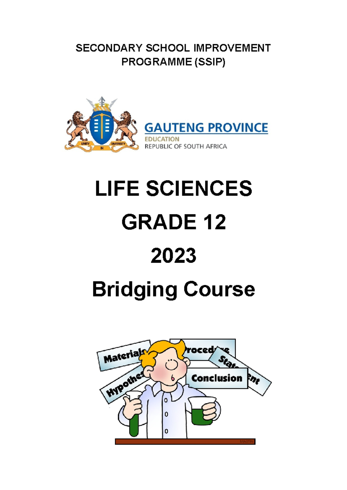 SSIP Gr.12 Life Sciences Baseline notes, questions and answers ...