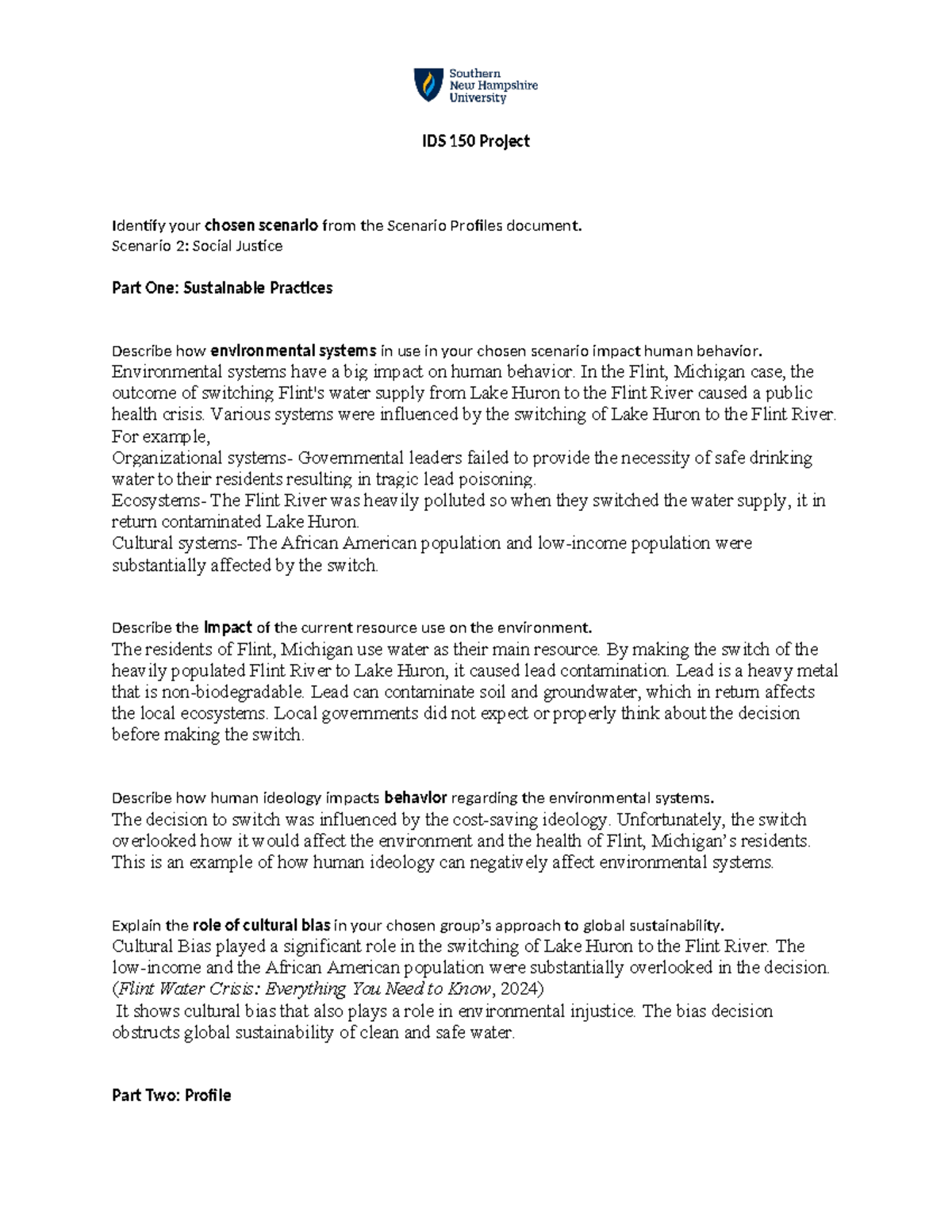 IDS 150 Project-Assignment 7 - IDS 150 Project Identify your chosen ...