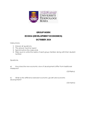 Introduction TO Economics - INTRODUCTION TO ECONOMICS PART A 1) Explain ...