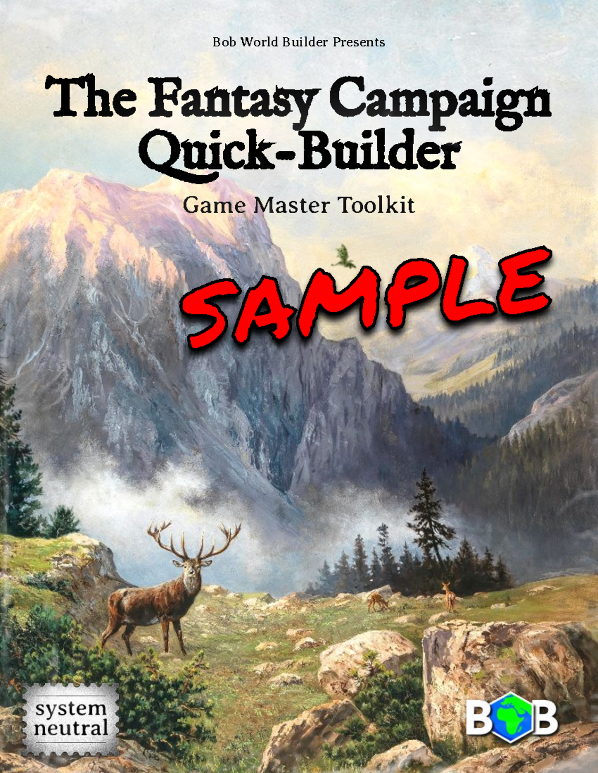 The Fantasy Campaign Quick Builder v1 Sample Toolkit for GM - Studocu