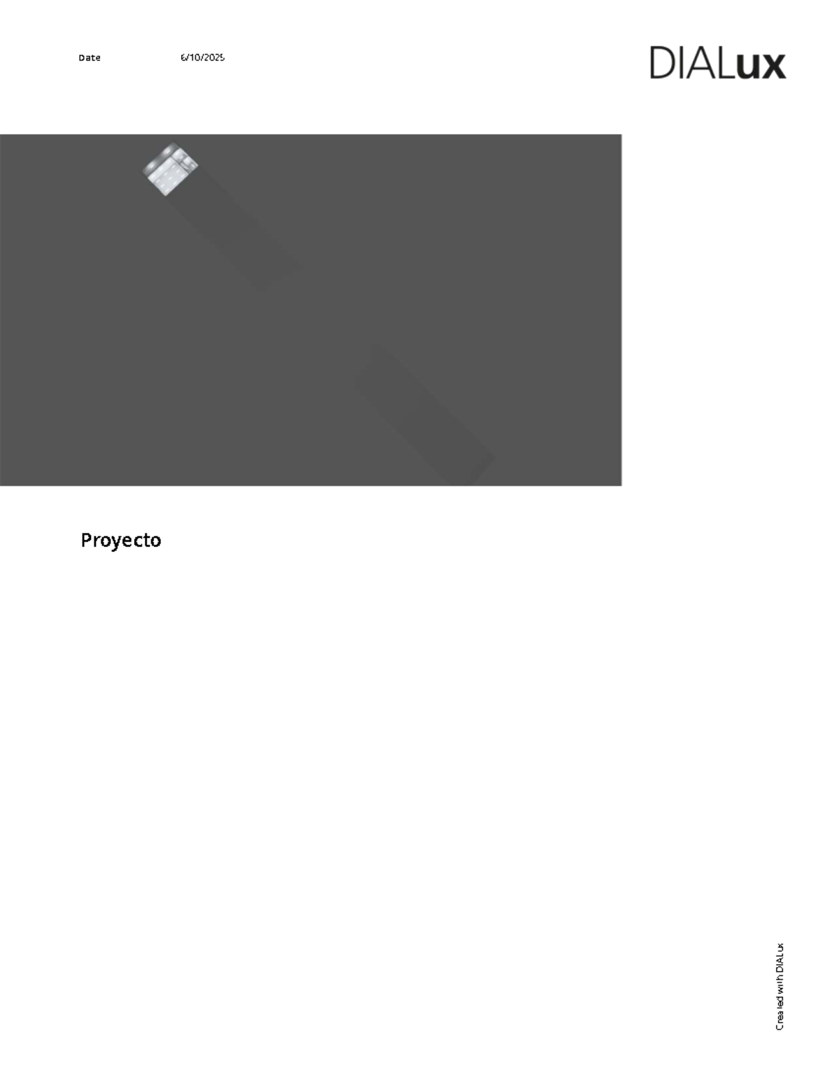 DIALux Proyecto Report: Planning & Energy Consumption Notes - Studocu