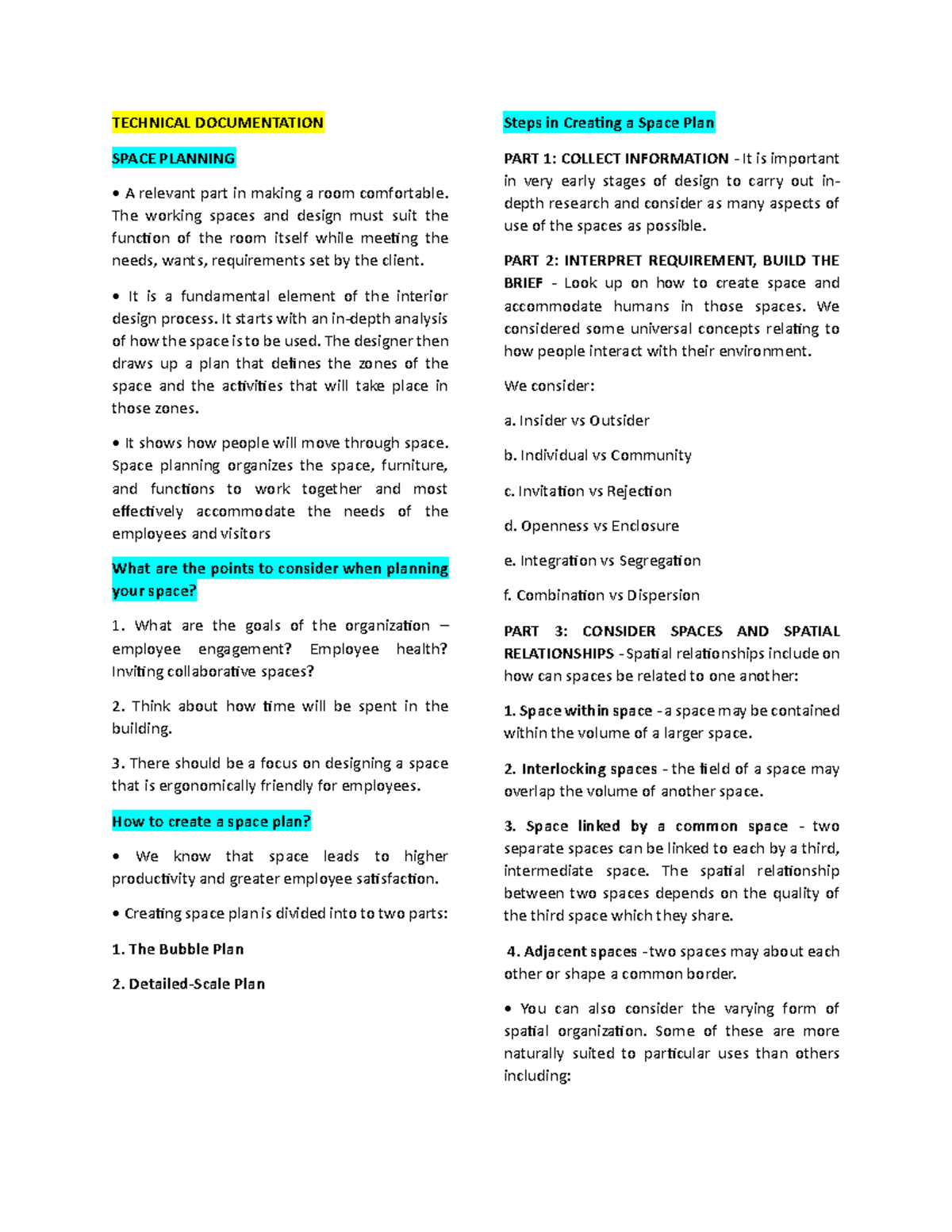 Building System Design: Technical Documentation for Space Planning ...