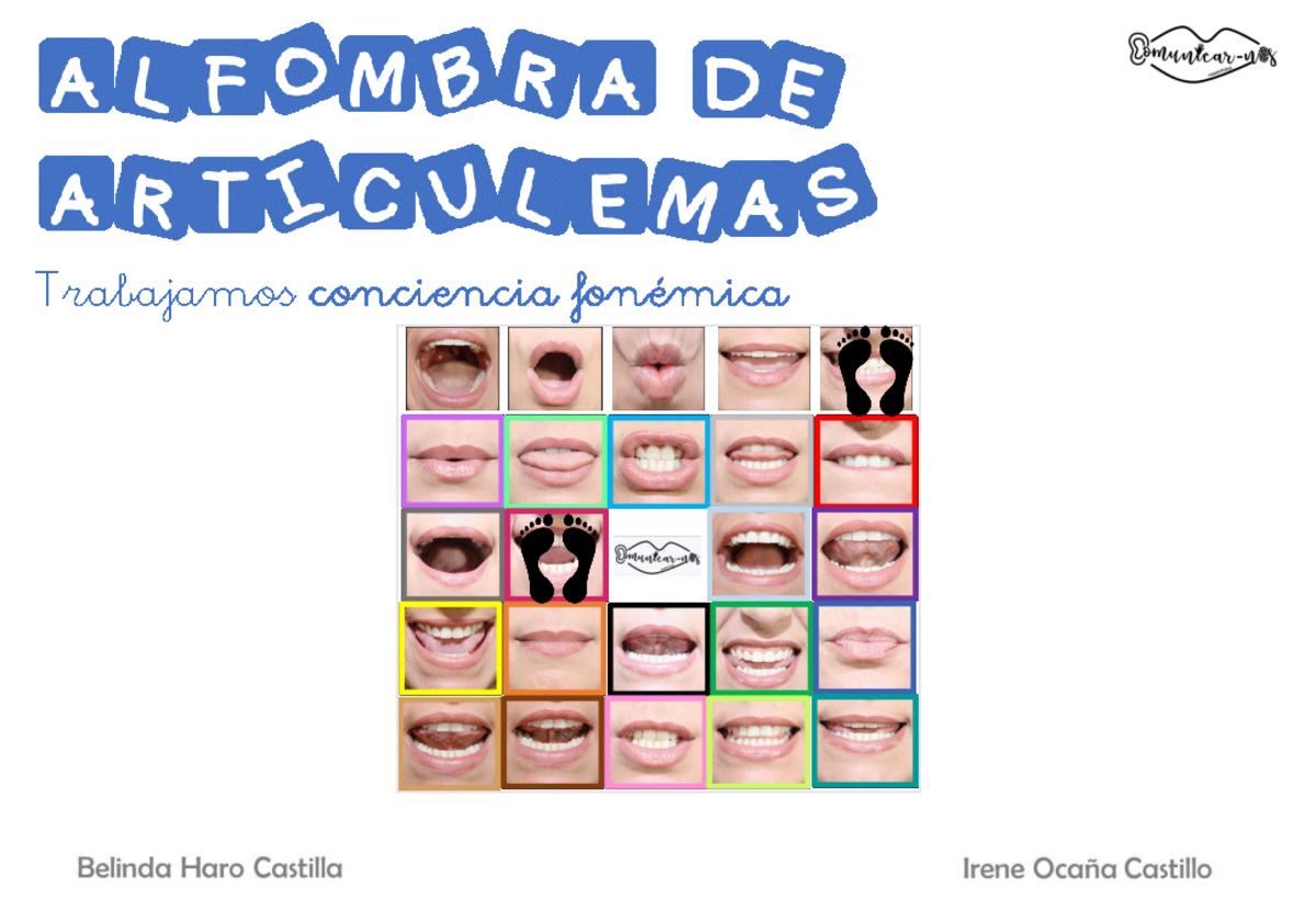 Articulemas - Trata sobre imágenes de punto articulatorio de los ...