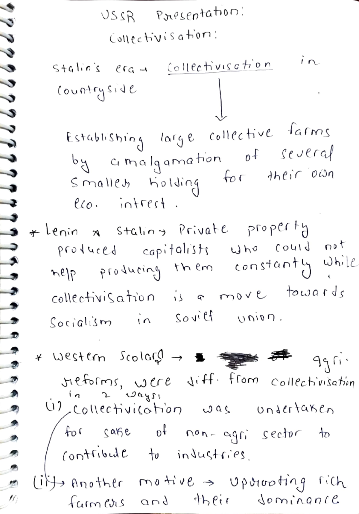 Collectivisation Under Stalin: A Historical Analysis (HIST 201) - Studocu
