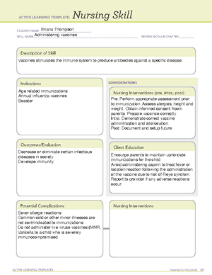 Nursing Skill pediatric assessment - ACTIVE LEARNING TEMPLATES ...