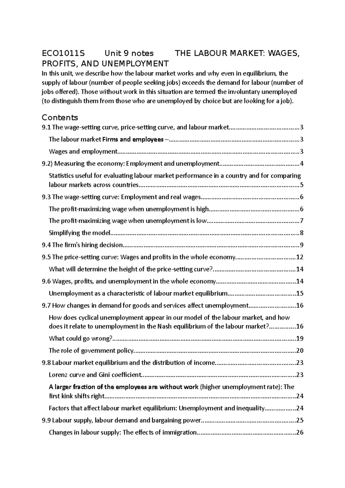 Chapter 13 - Measuring performance of economy - Macroeconomic ...
