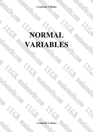 Normal distribution calculations - THE NORMAL DISTRIBUTION CALCULATING ...