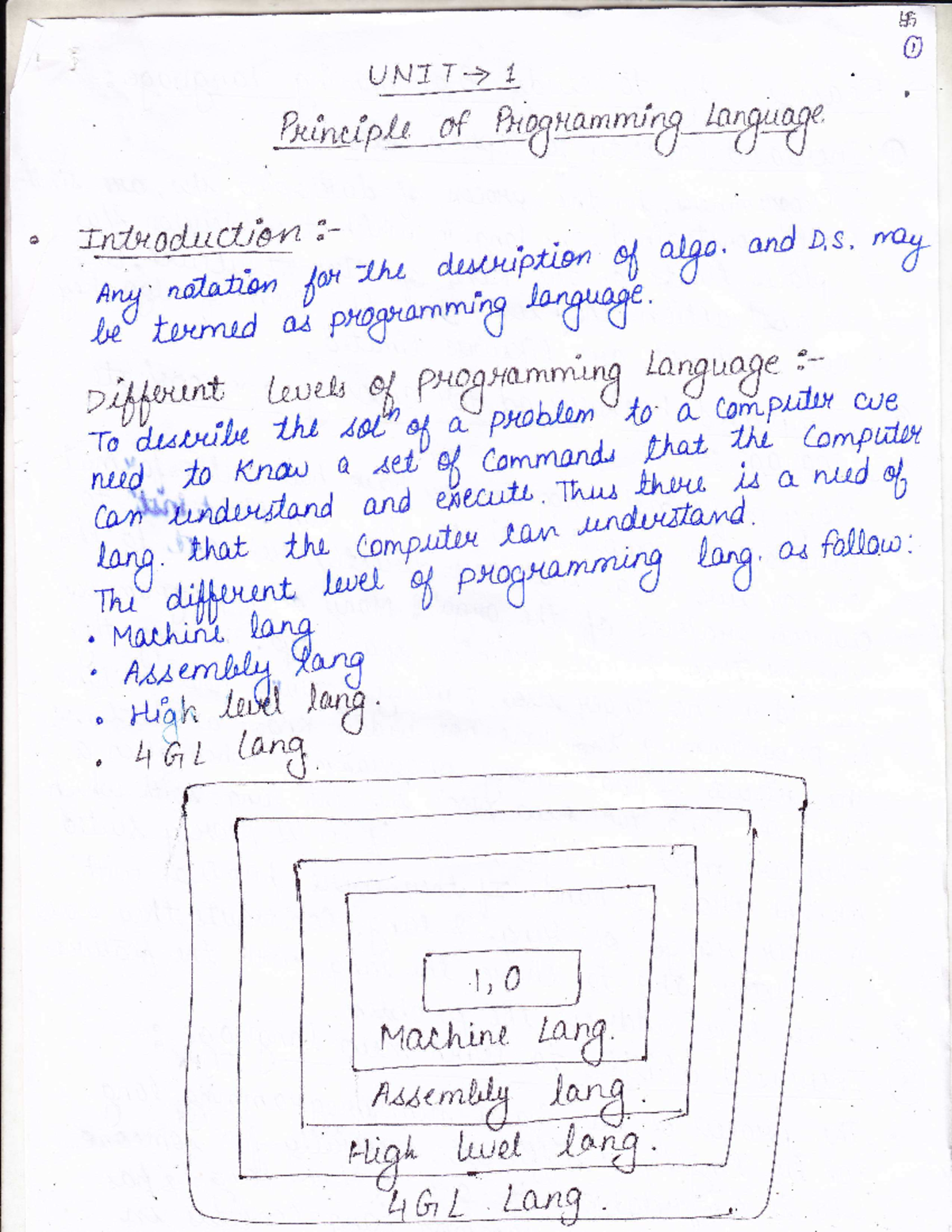 Principle of programming language - m a t UNTT+ T W *' p U-A-Z' AM ryu ...