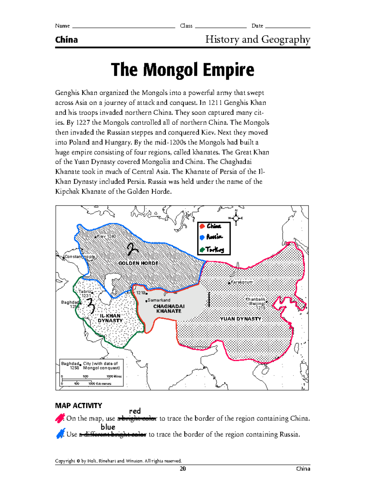The Mongol Empire and Its Conquests: A Study of China and Beyond ...