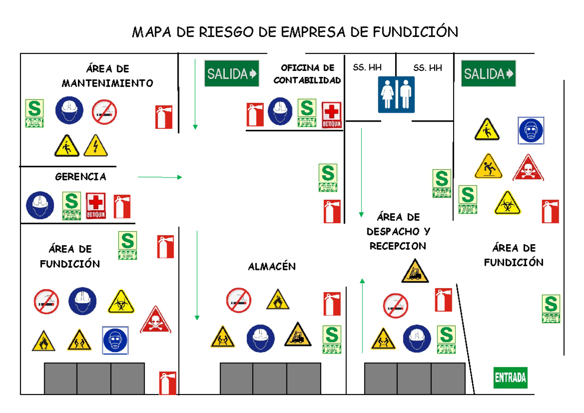 Mapa De Riesgos De Una Empresa Industrial - Infoupdate.org
