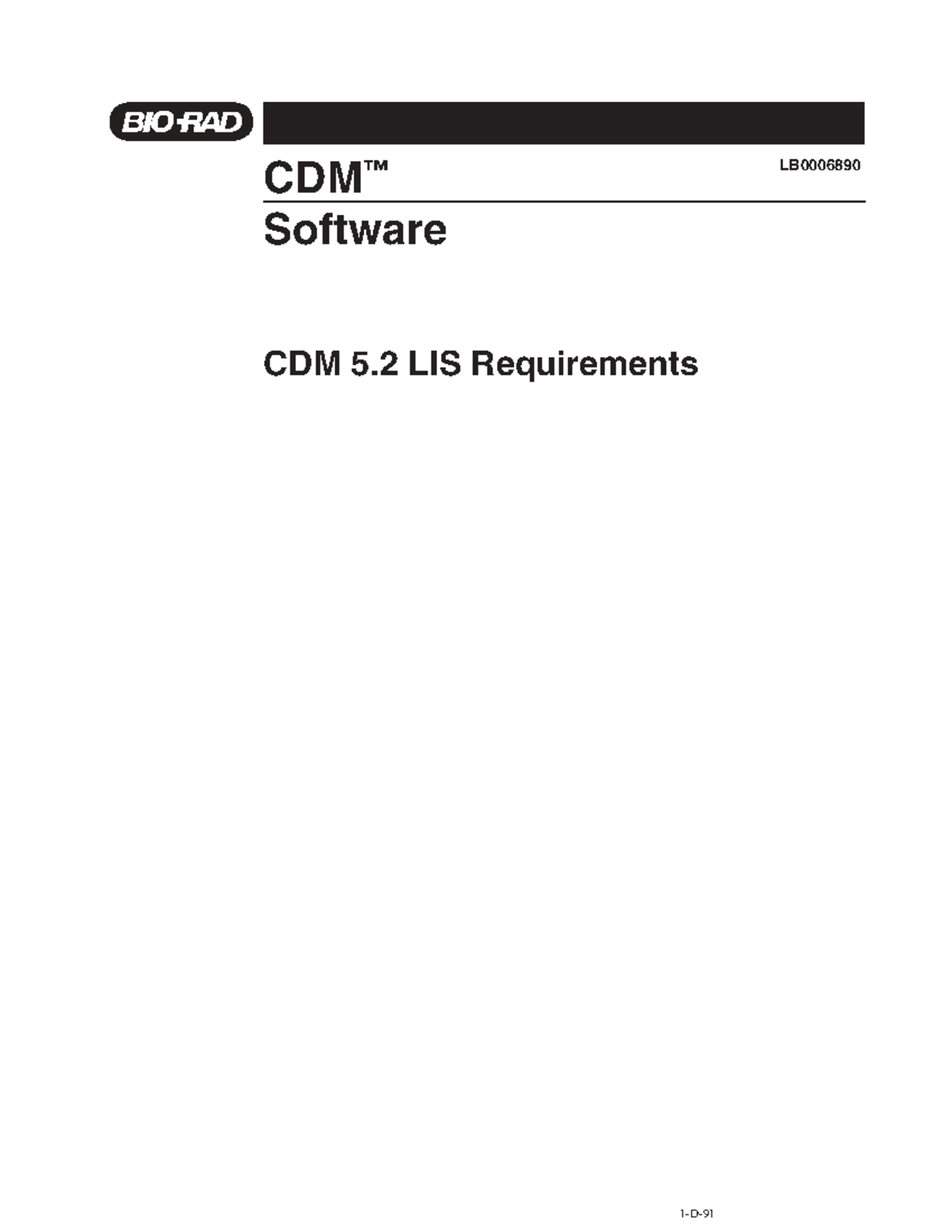 CDM 5.2 LIS Requirements: Key Features and Communication Protocols ...