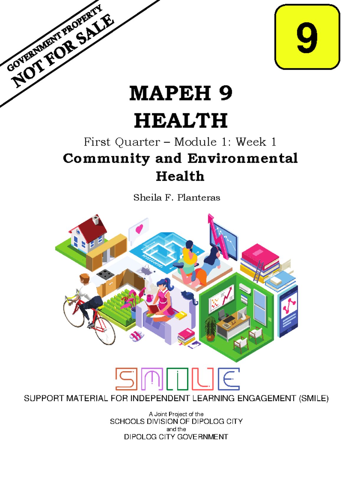 MAPEH 9 Q1 Module 1: Community & Environmental Health Insights - Studocu