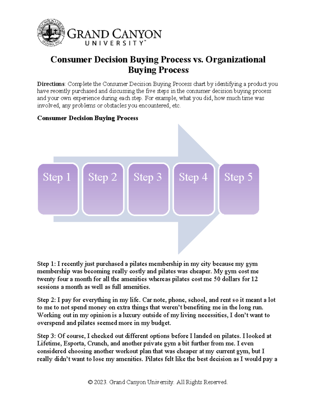MKT 315 RS T2 Consumer vs Organizational Buying Decision Process - Studocu MKT 315 RS T2 Consumer vs Organizational Buying Decision Process - Studocu