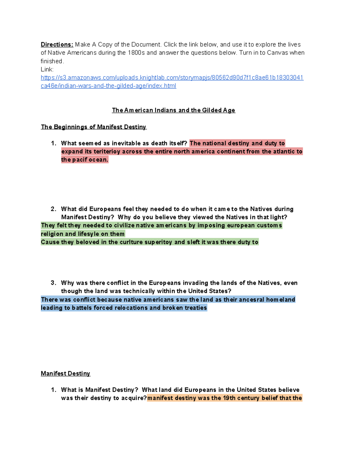 Native Americans & The Gilded Age: Analysis (HIST 202) - Studocu