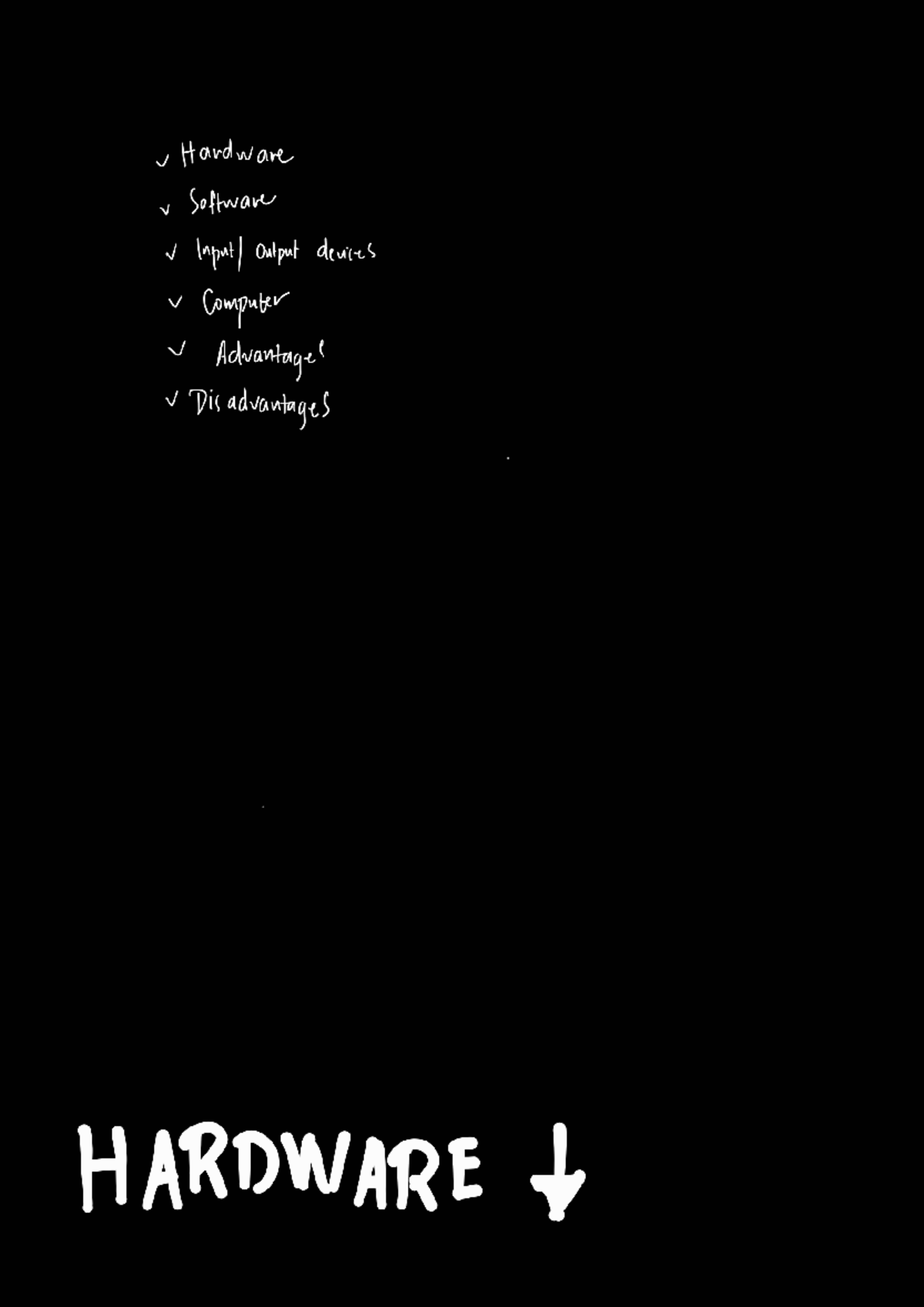 CDM - Overview of Computer Hardware and Output Devices - Studocu