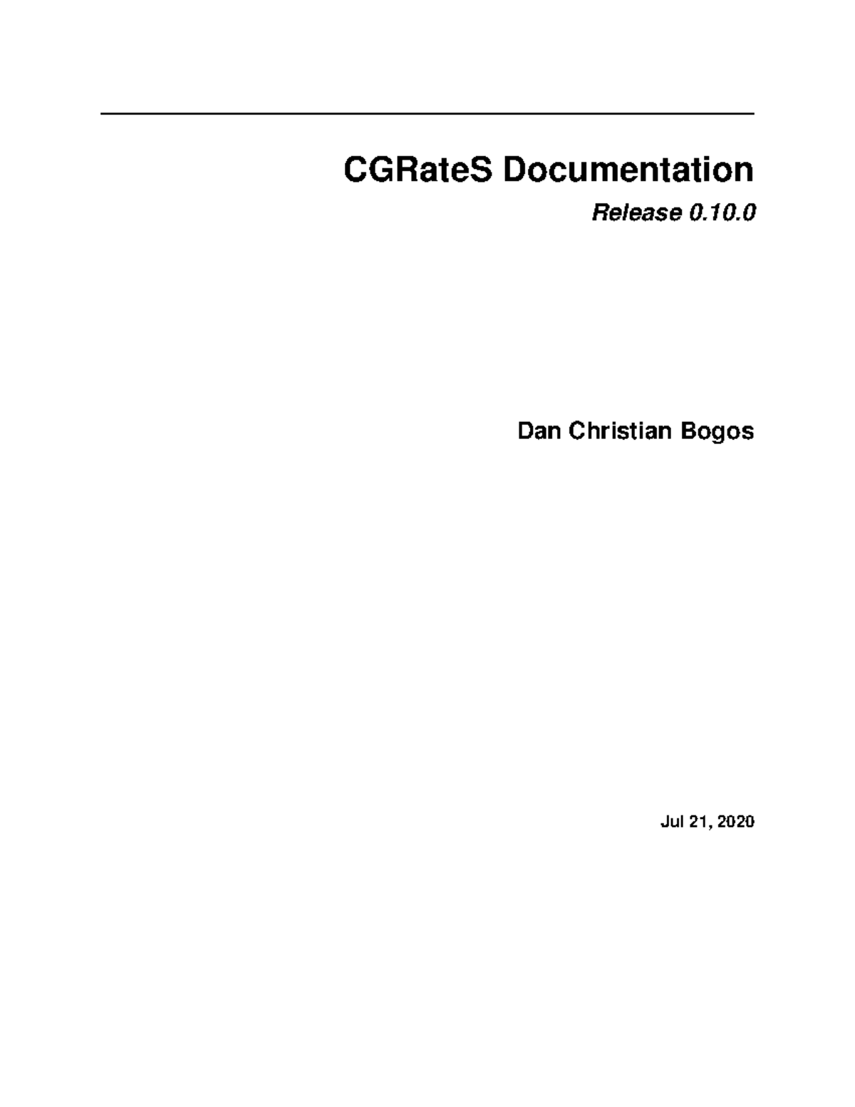 CGRates readthedocs io en v0 10 - CGRateS Documentation Release 0. Dan ...