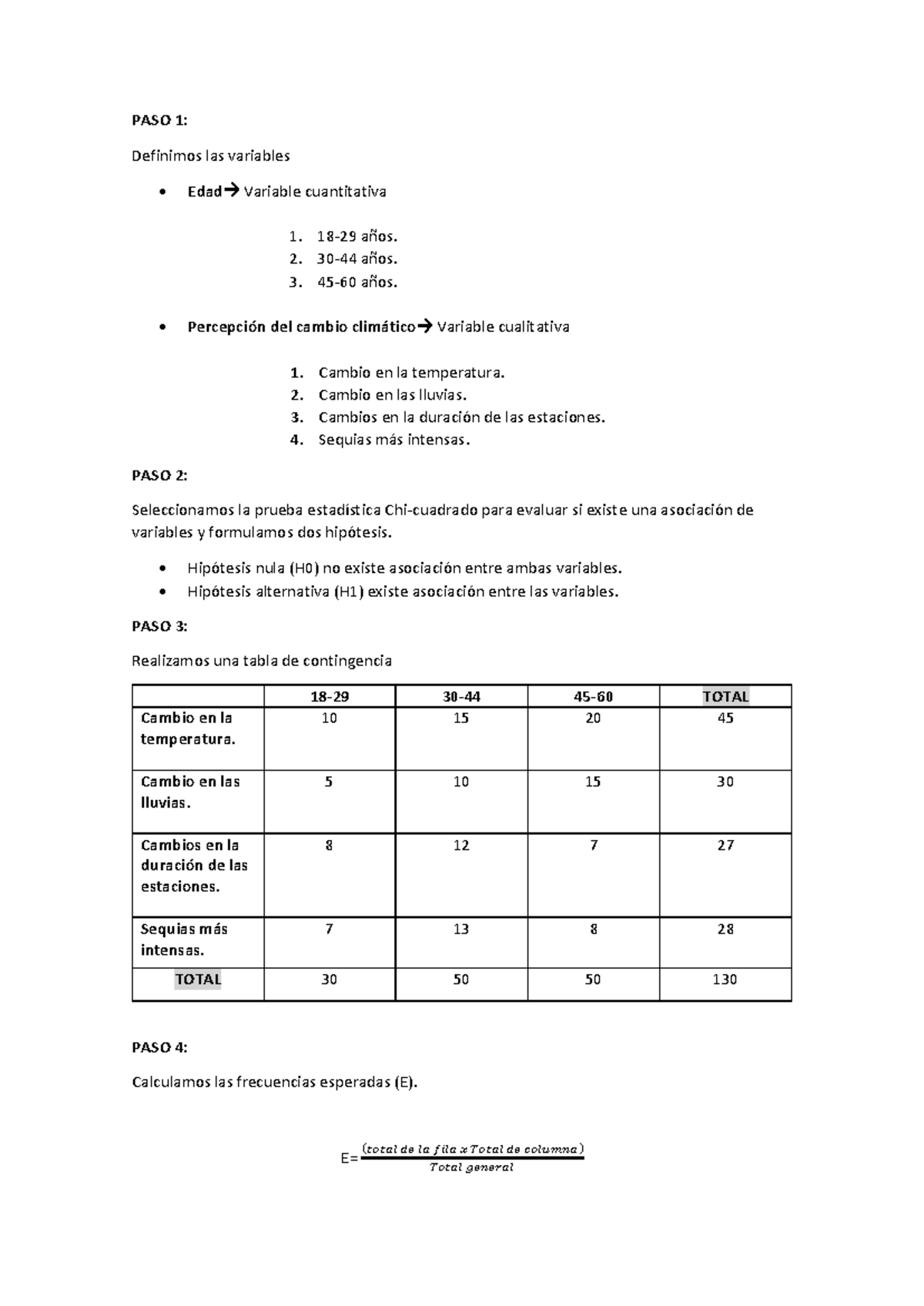 Trabajo de Variables: Análisis Estadístico - Curso de Mecánica - Studocu