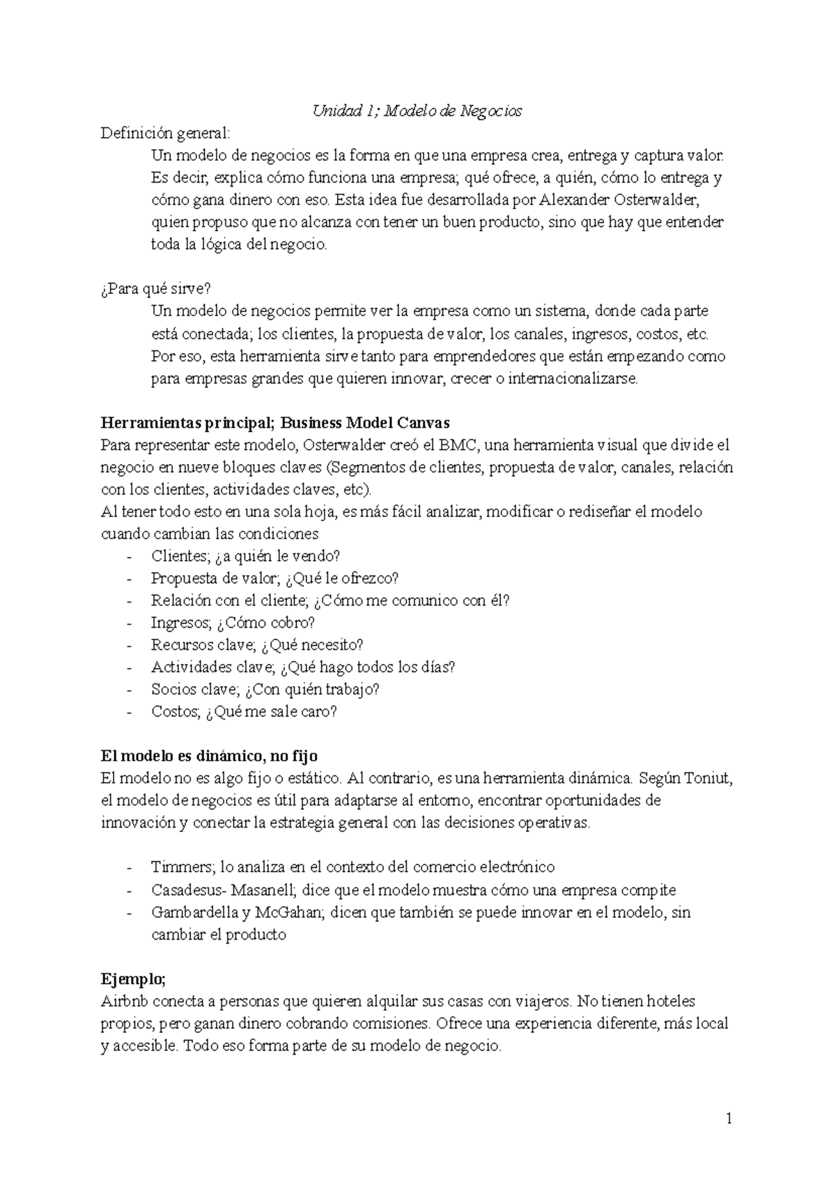 Parcial NNII: Modelos de Negocios y Estrategias Globales - Studocu