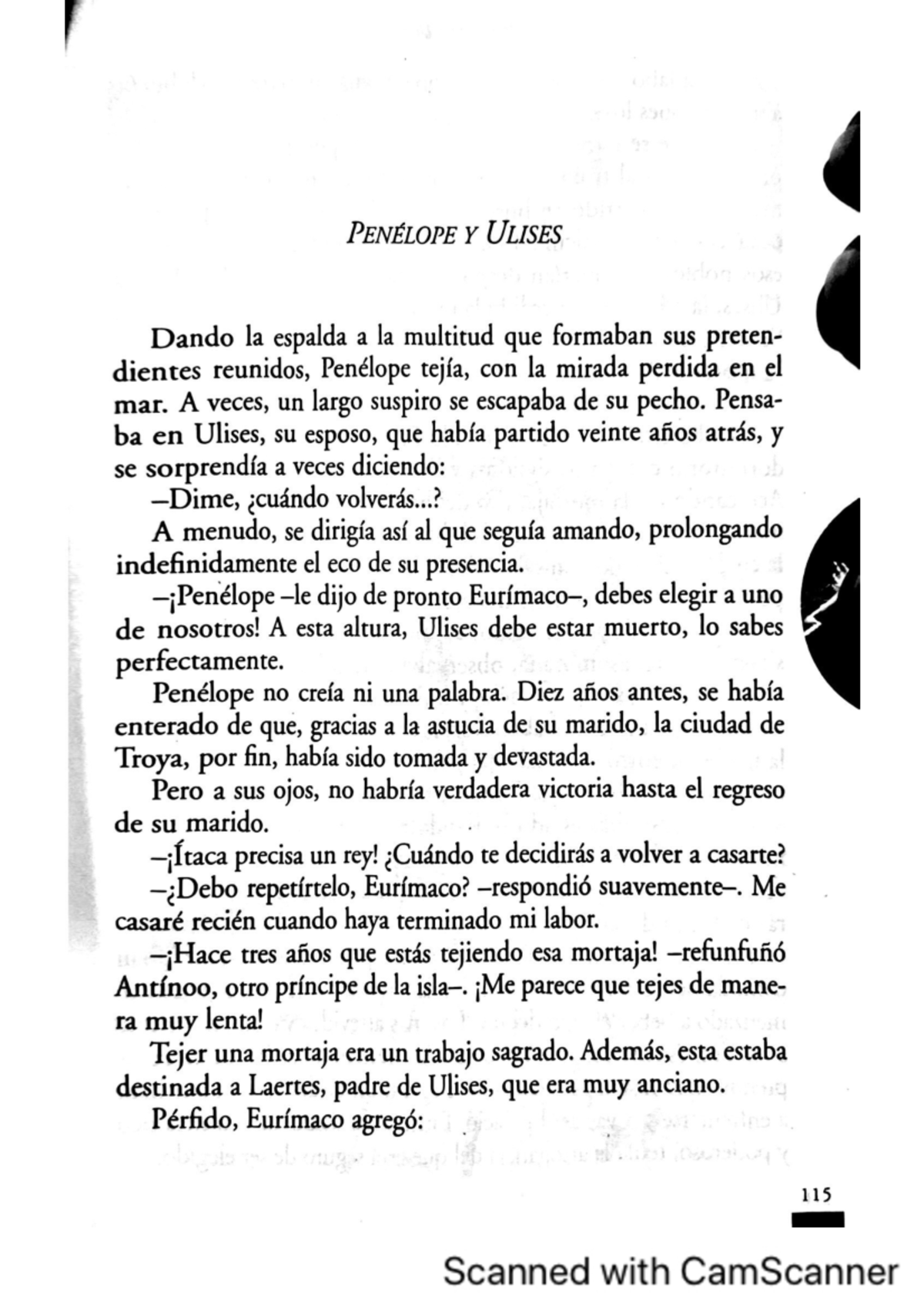 Análisis de "Penélope y Ulises" en la Odisea: Un Estudio Profundo - Studocu