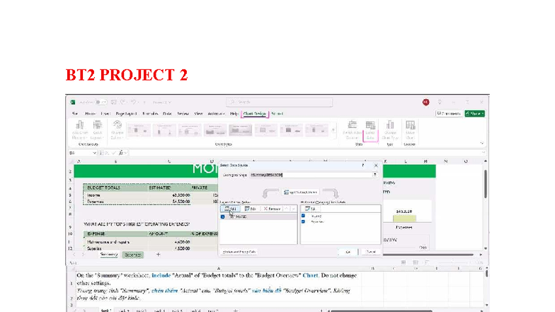 BT2 PROJECT: Hướng Dẫn Thực Hiện Bài Tập BUỔI 5 - Studocu