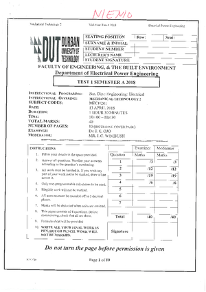 Lesson Plan Gr 8 technology T1 W2 3 - TECHNOLOGY LESSON PLAN GRADE 8 ...