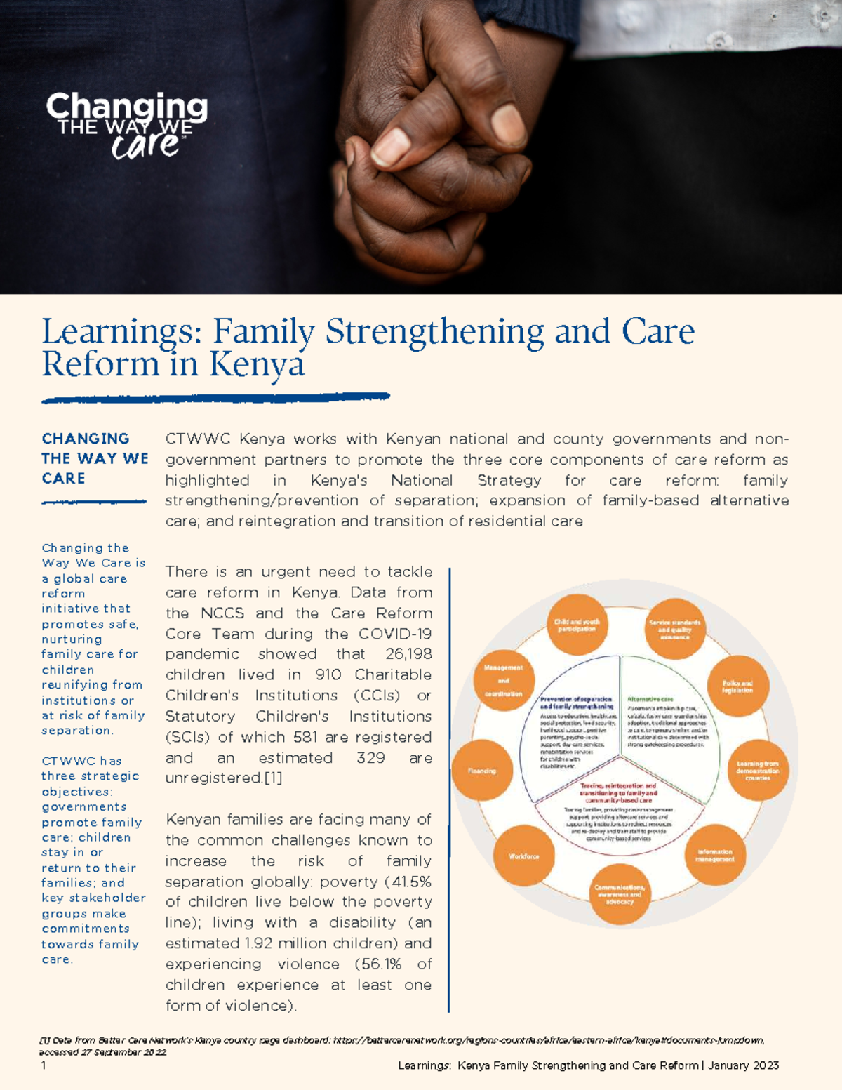 Family Strengthening and Care Reform in Kenya: Key Learnings and ...
