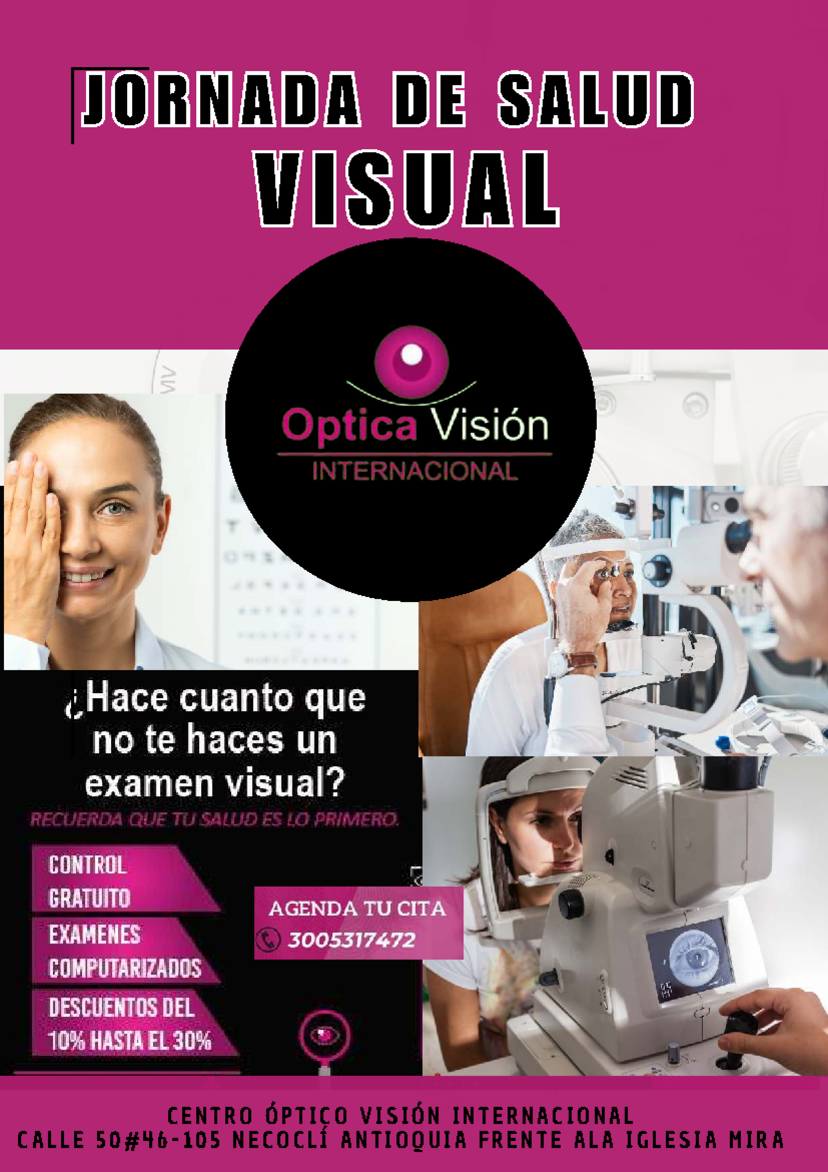 JJ OO RR NN AA DD AA DD EE SS AA LL UU DD VV II SS UU AA LL: Examen de ...