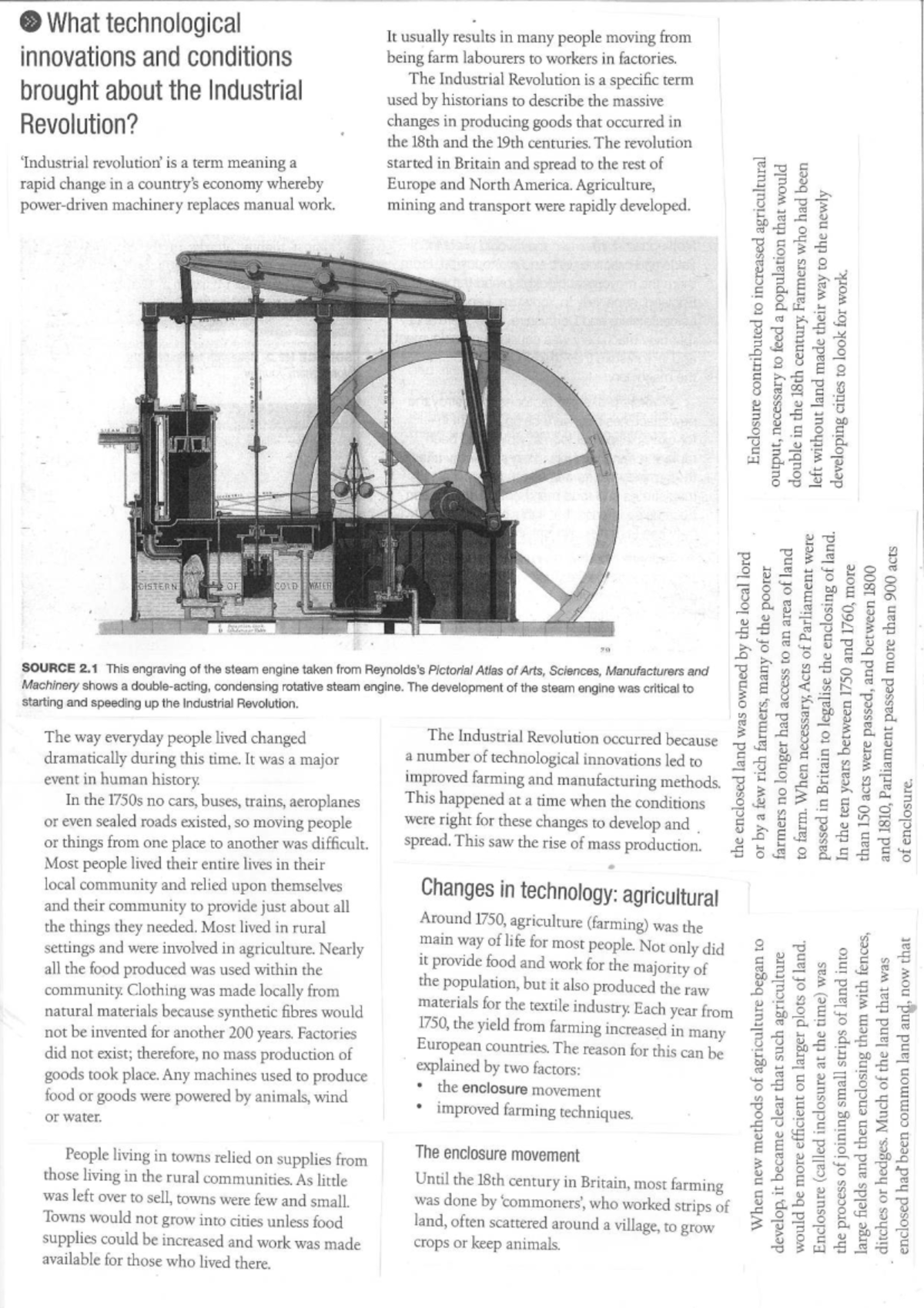 Technological Innovations of the Industrial Revolution - Studocu