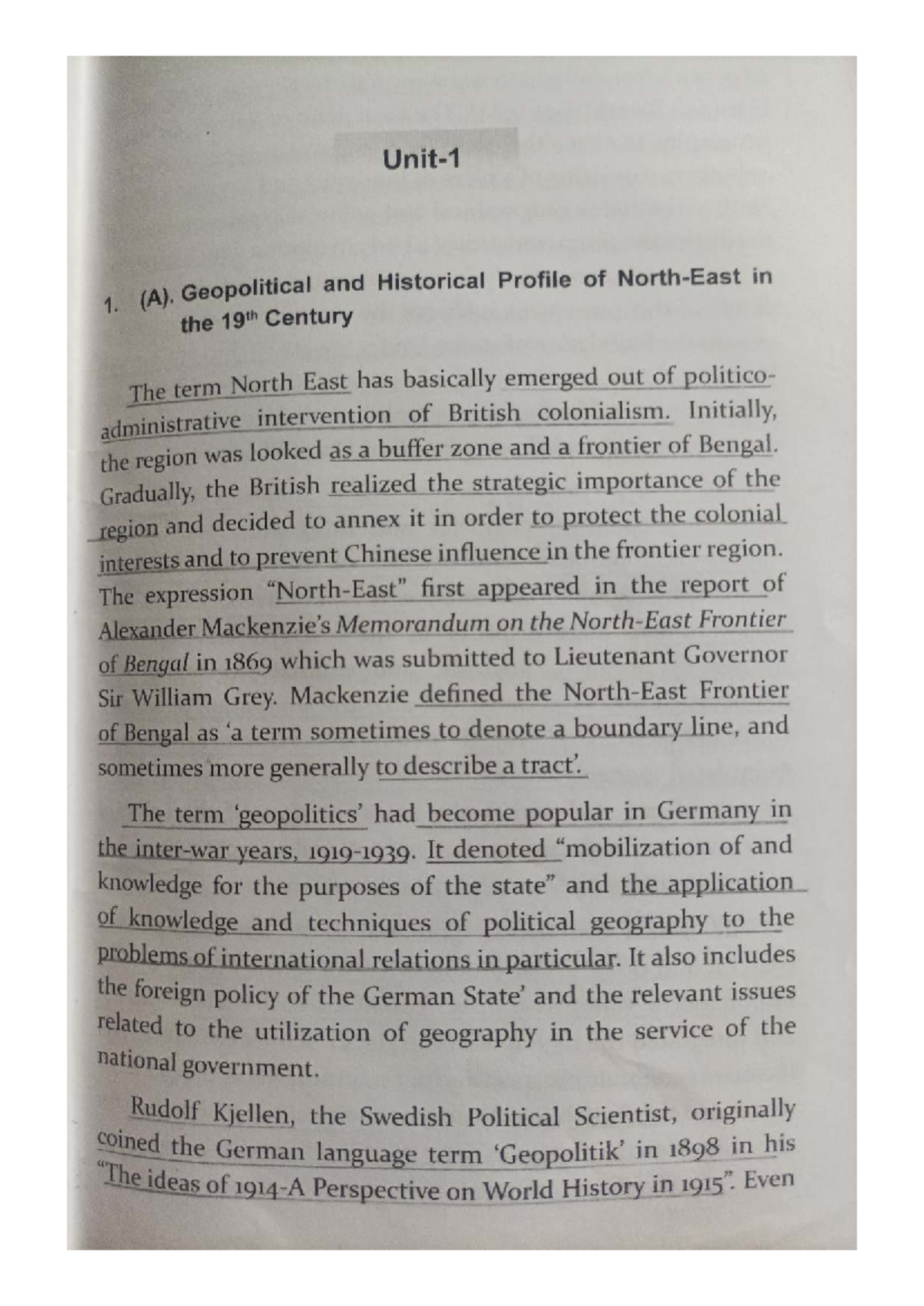 Geopolitical and Historical Analysis of NE India: Colonial Insights ...