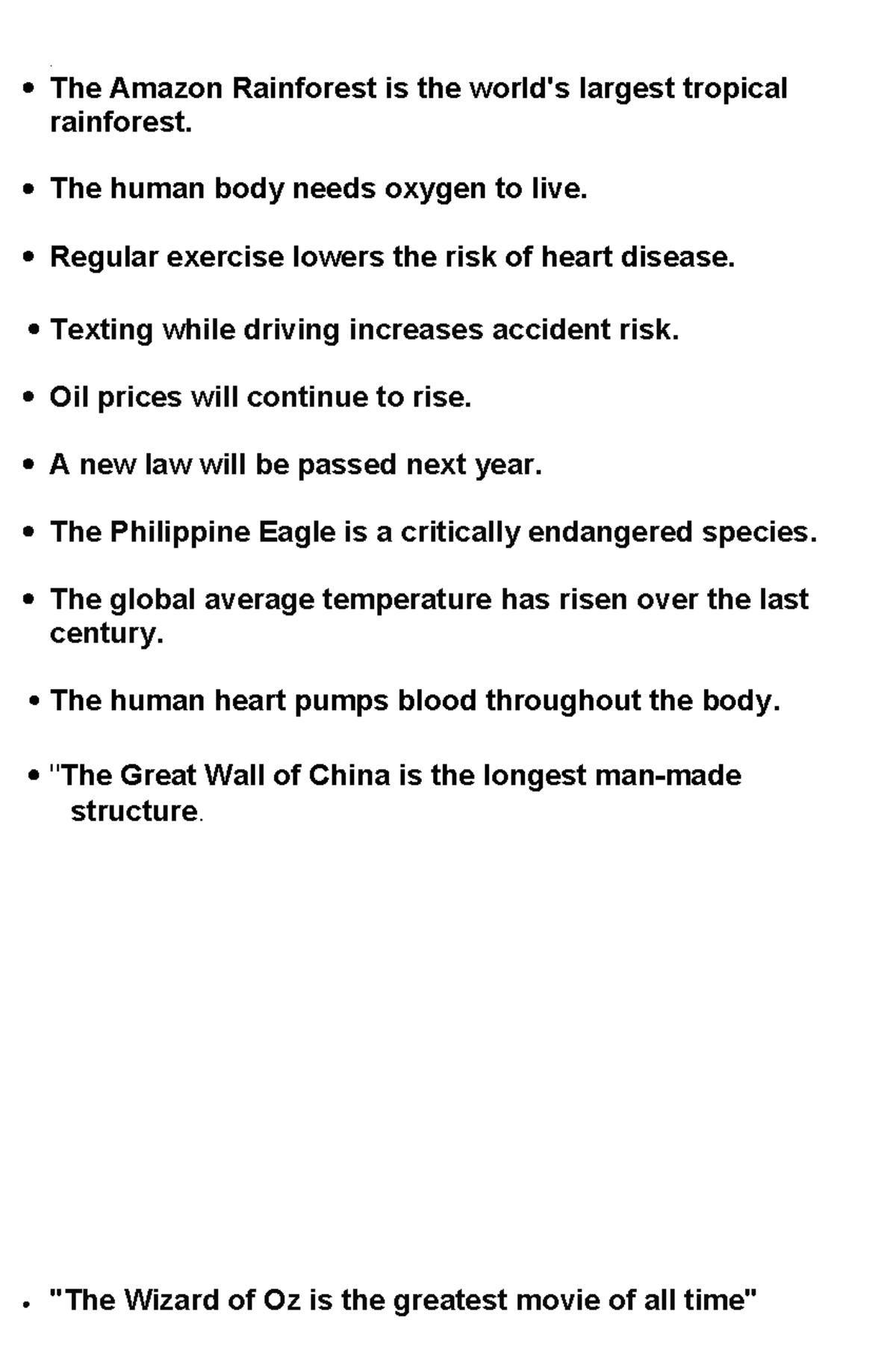 Claims of Fact, Value, and Policy: An Overview - Studocu