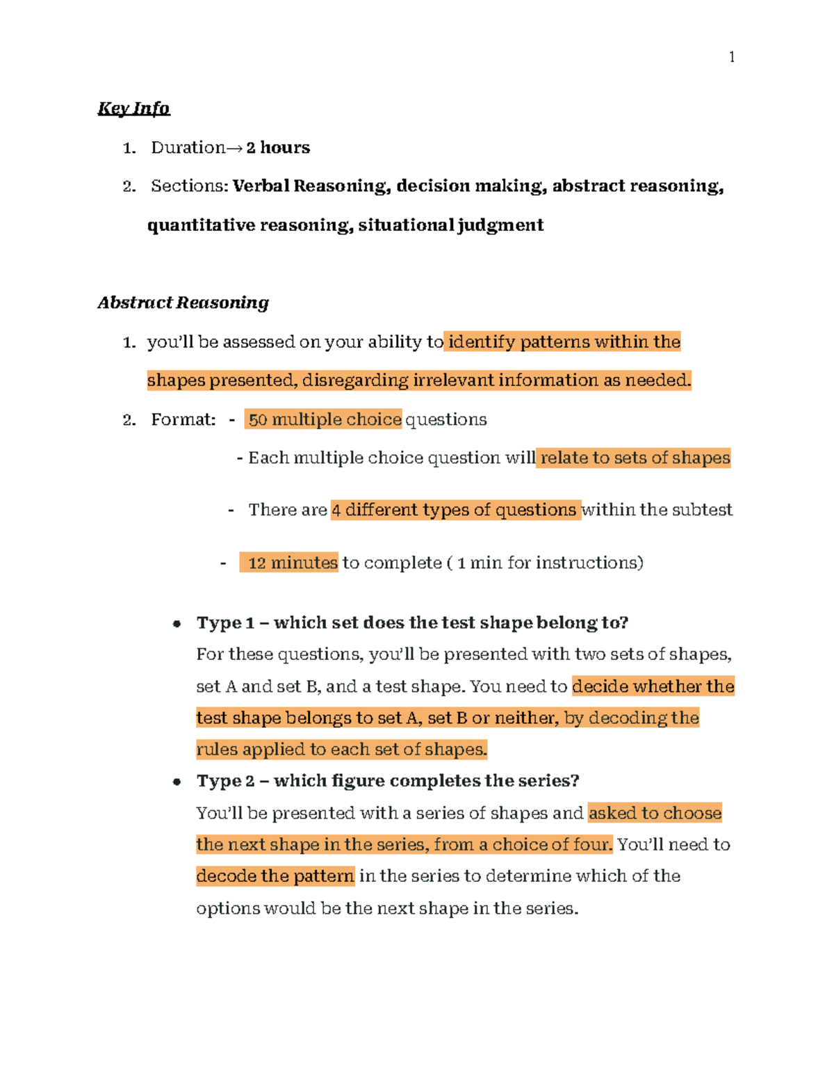 UCAT- Key Info - ucat - Key Info 1. Duration→ 2 hours 2. Sections ...