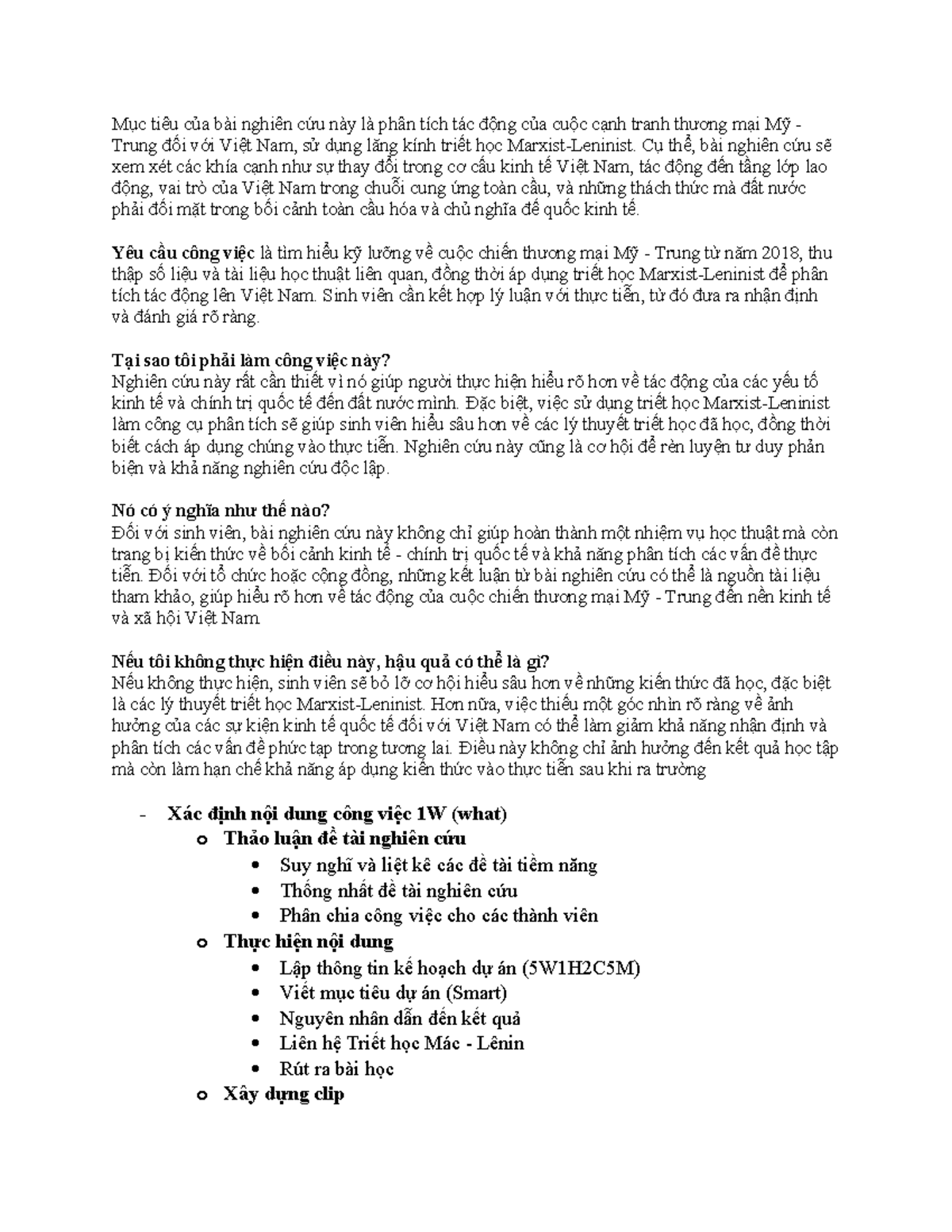 5W1H2C5M - cô Lý Nguyễn Yến Nhi - Mục tiêu của bài nghiên cứu này là ...