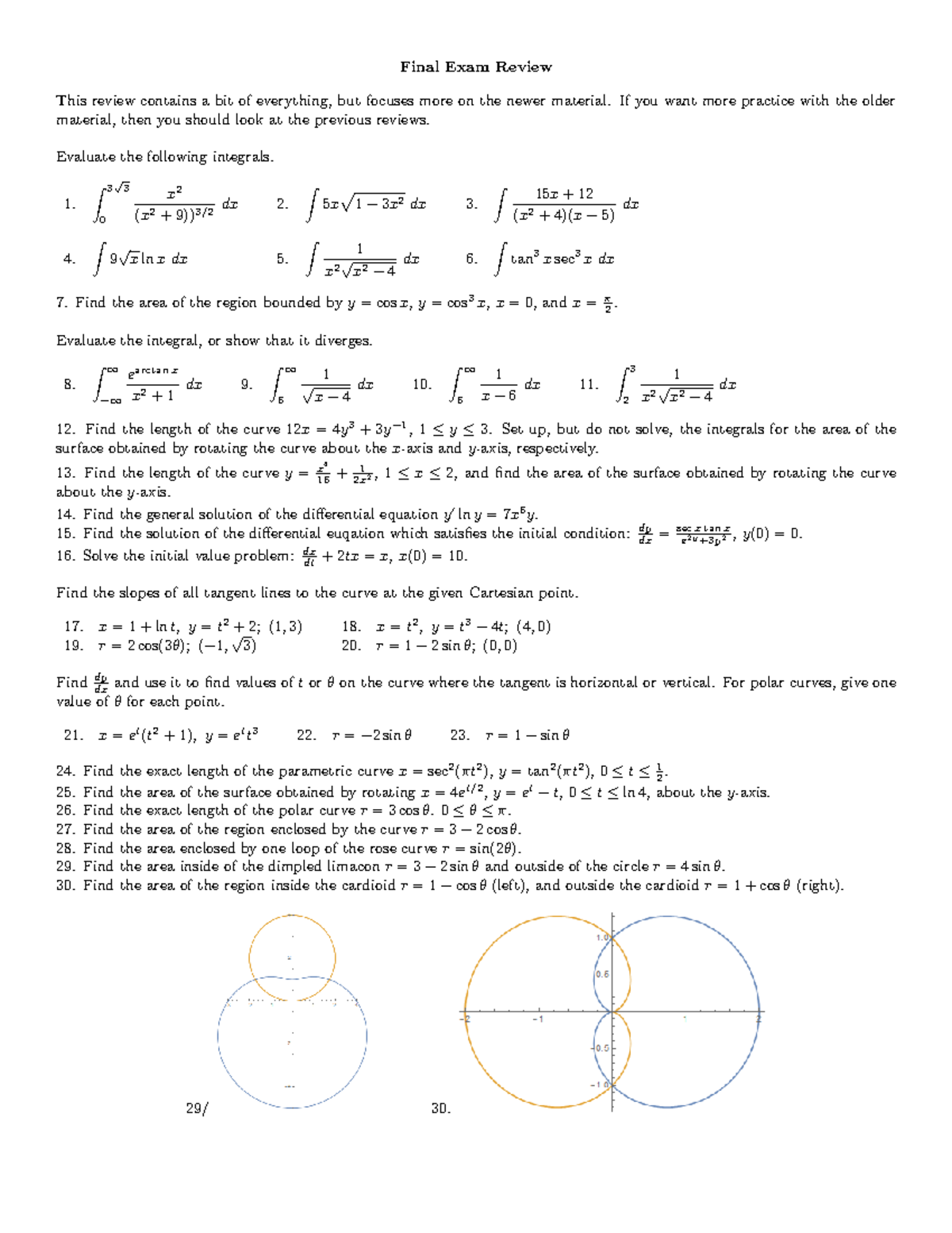 2414 Final Exam Review: Comprehensive Exam Prep Guide - Studocu