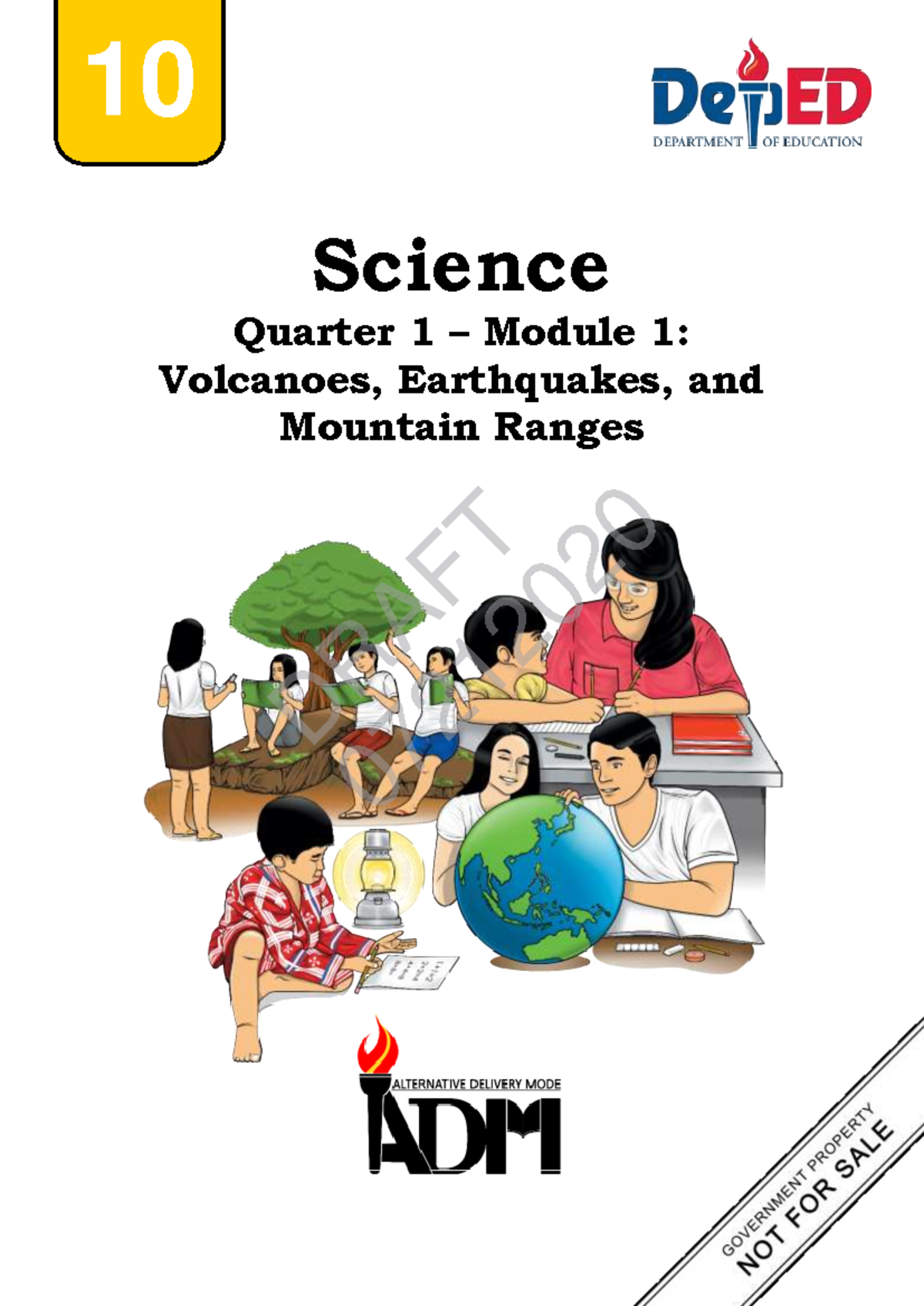 Science 10 Q1 M1: Volcanoes, Earthquakes & Mountain Ranges - Final Exam ...