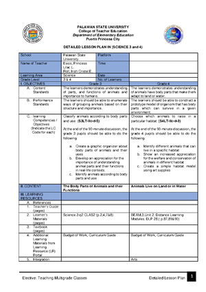 Detailed Lesson PLAN- ABM 12 final - GRADES 1 to 12 DAILY LESSON LOG ...