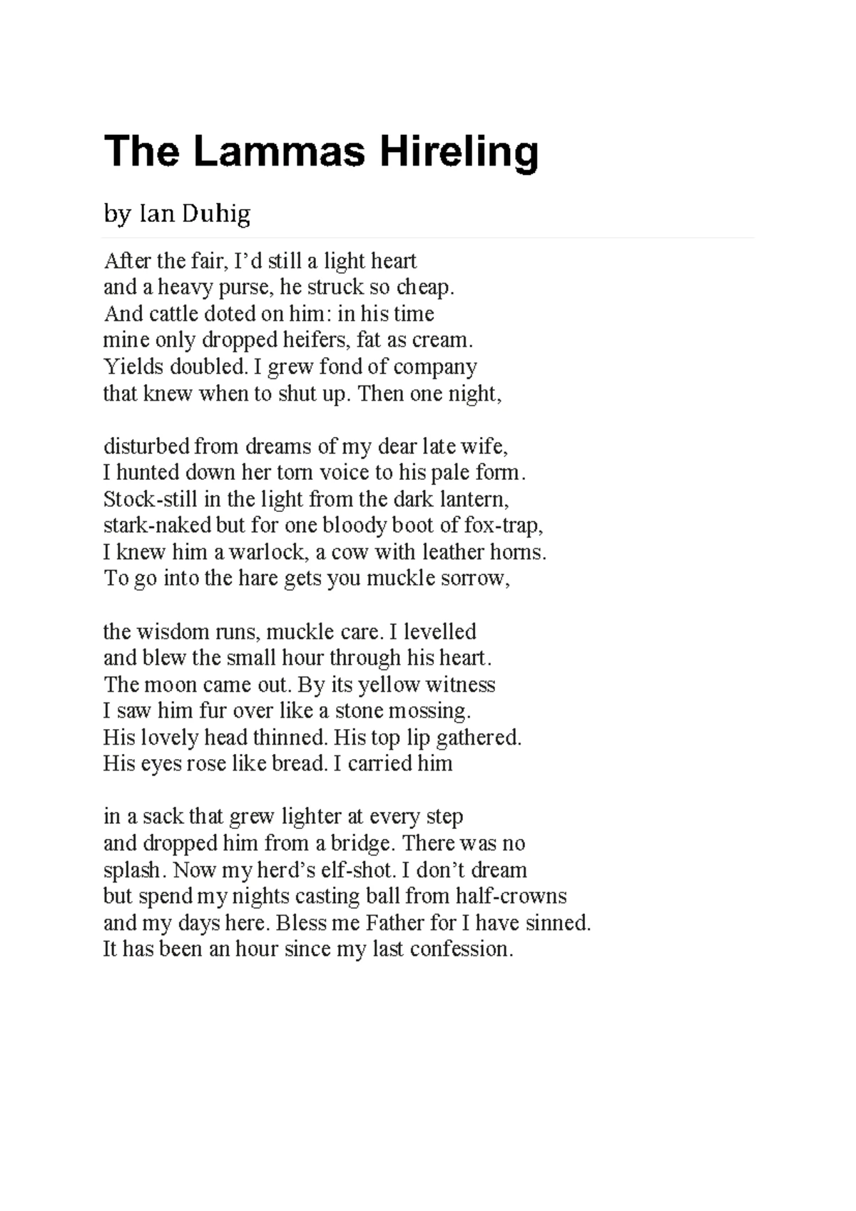 A Minor Role: Analysis of U.A. Fanthorpe's Poem on Identity and Illness - Studocu