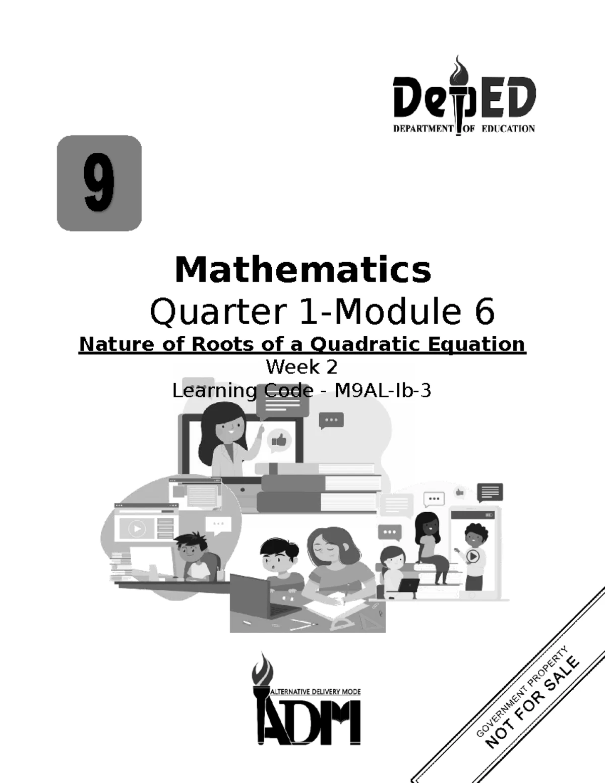 Math9 Quarter 1 Module 10 Final-V3-1 - Mathematics Quarter 1-Module 10 ...