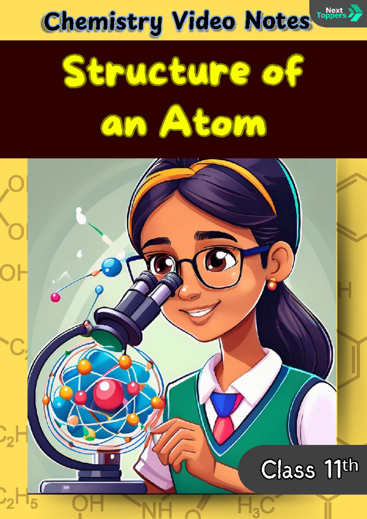 Chemistry Class 11: Structure of an Atom - Video Notes - Studocu