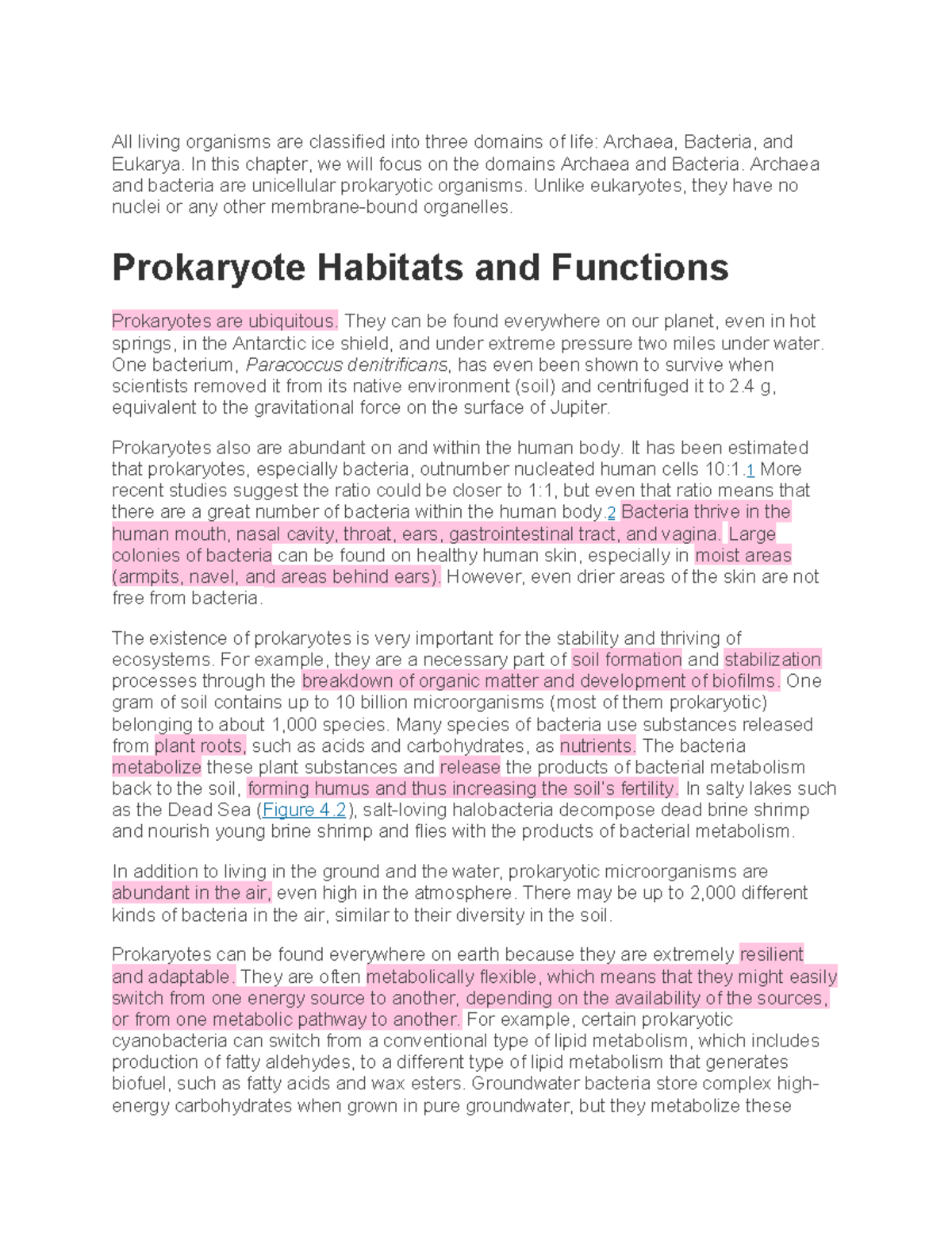 Microbiology 101: Classification of Prokaryotes and Eukaryotes - Studocu