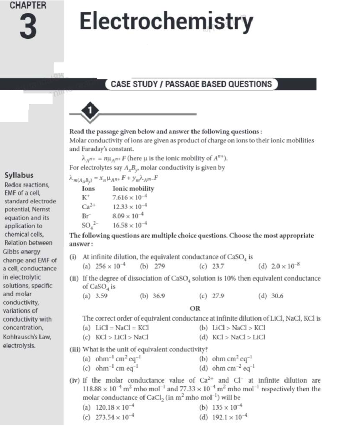 Electrochemistry-1 - Read - CHAPTER 3 Electrochemistry CASE STUDY I ...