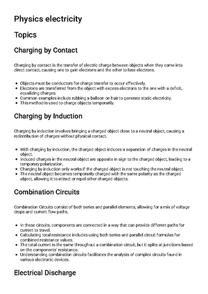 Physics - Grade: 11 - High School - Canada - Studocu