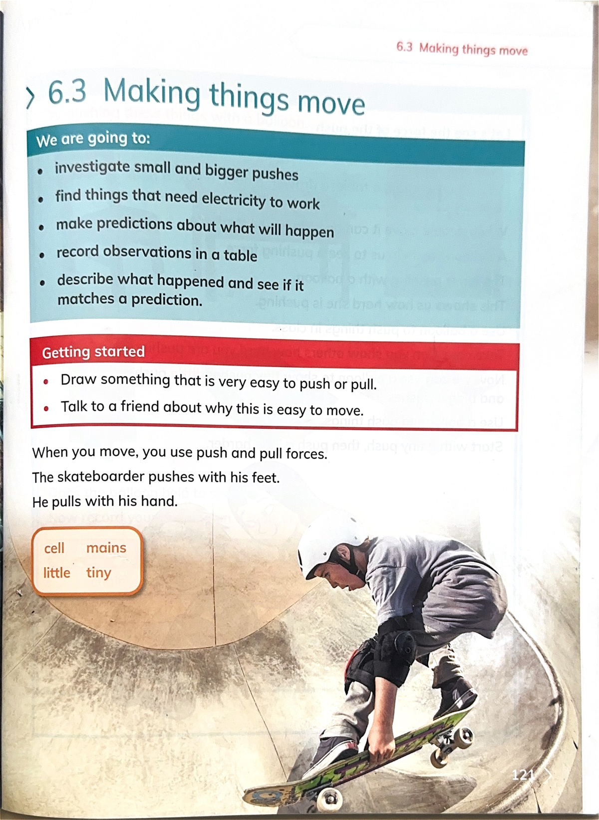 Science Unit 6 - Making Things Move Test Notes and Activities - Studocu