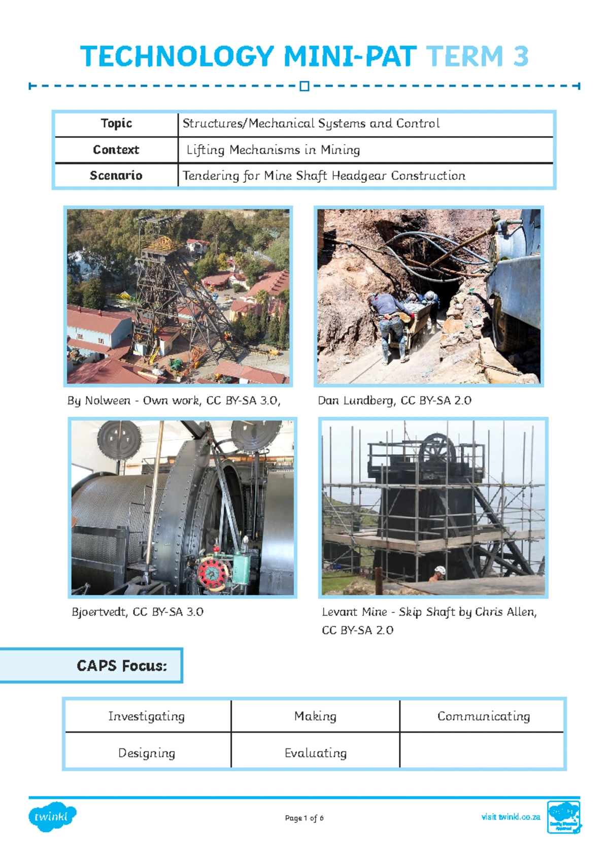 Grade 9 Technology Workbook Term 3: Electrical Systems & Activities ...