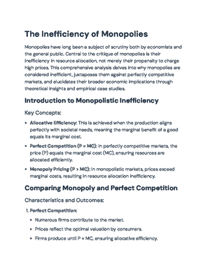 Understanding Monopolies: Characteristics, Examples, and Economic ...