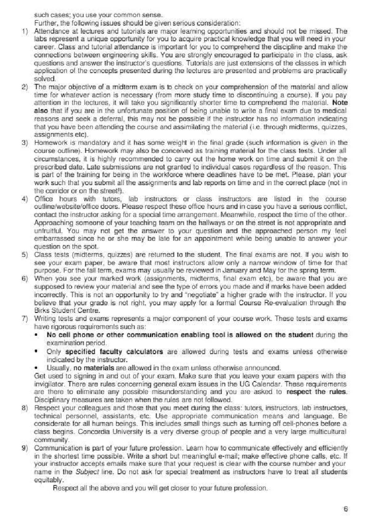 Mech313 Course Outline: Key Guidelines for Success in Engineering - Studocu