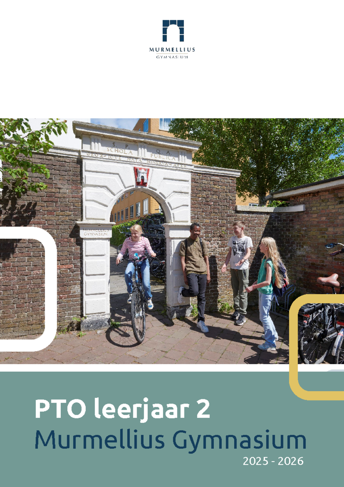 PTO Leerjaar 2 Murmellius Gymnasium 2025-2026: Inhoudsopgave en ...