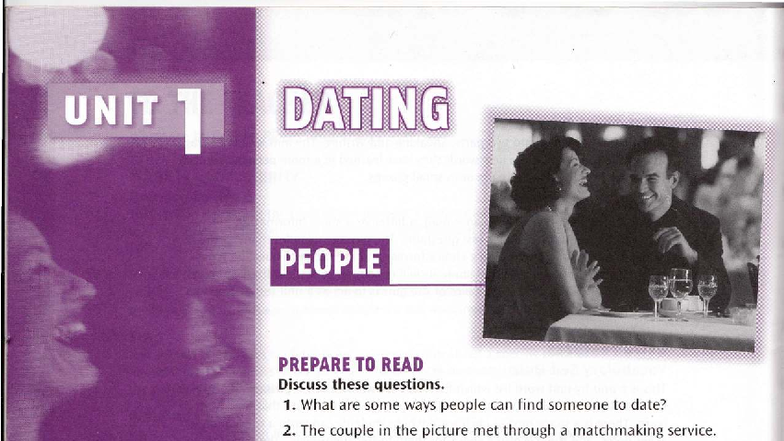 People, Places, and Things 3: Exploring Dating and Dolphin Care - Studocu