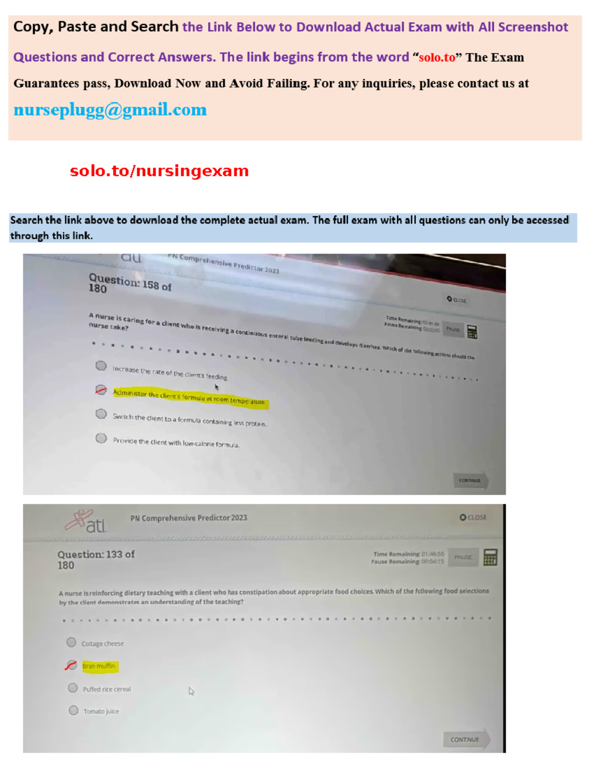 Pass ATI PN Comprehensive Predictor Exit Exam 2023-2026 with NGN 180 Q ...