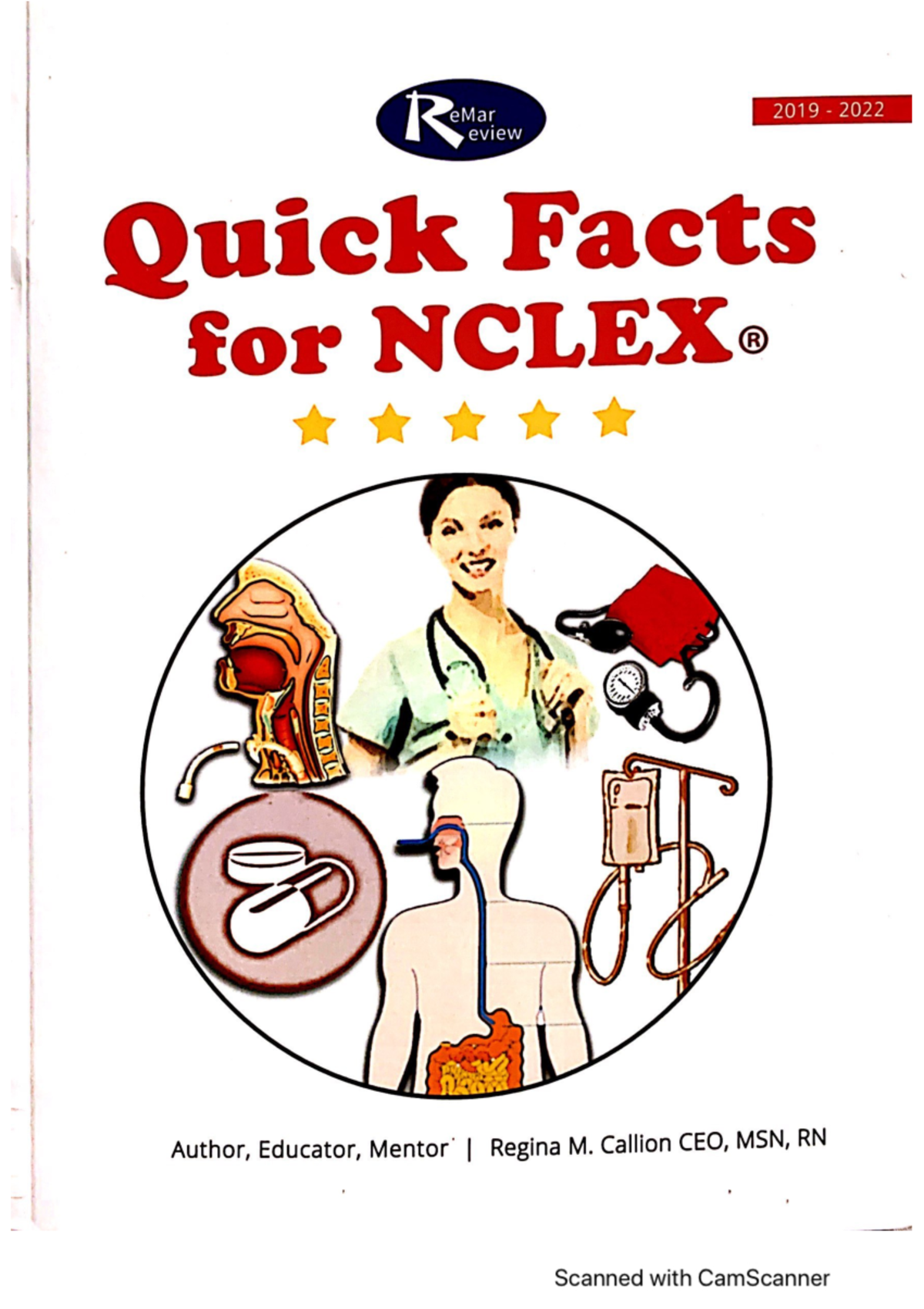 Remar Review Quick Facts For Nclex 2019 - Adult Nursing 1 - Studocu