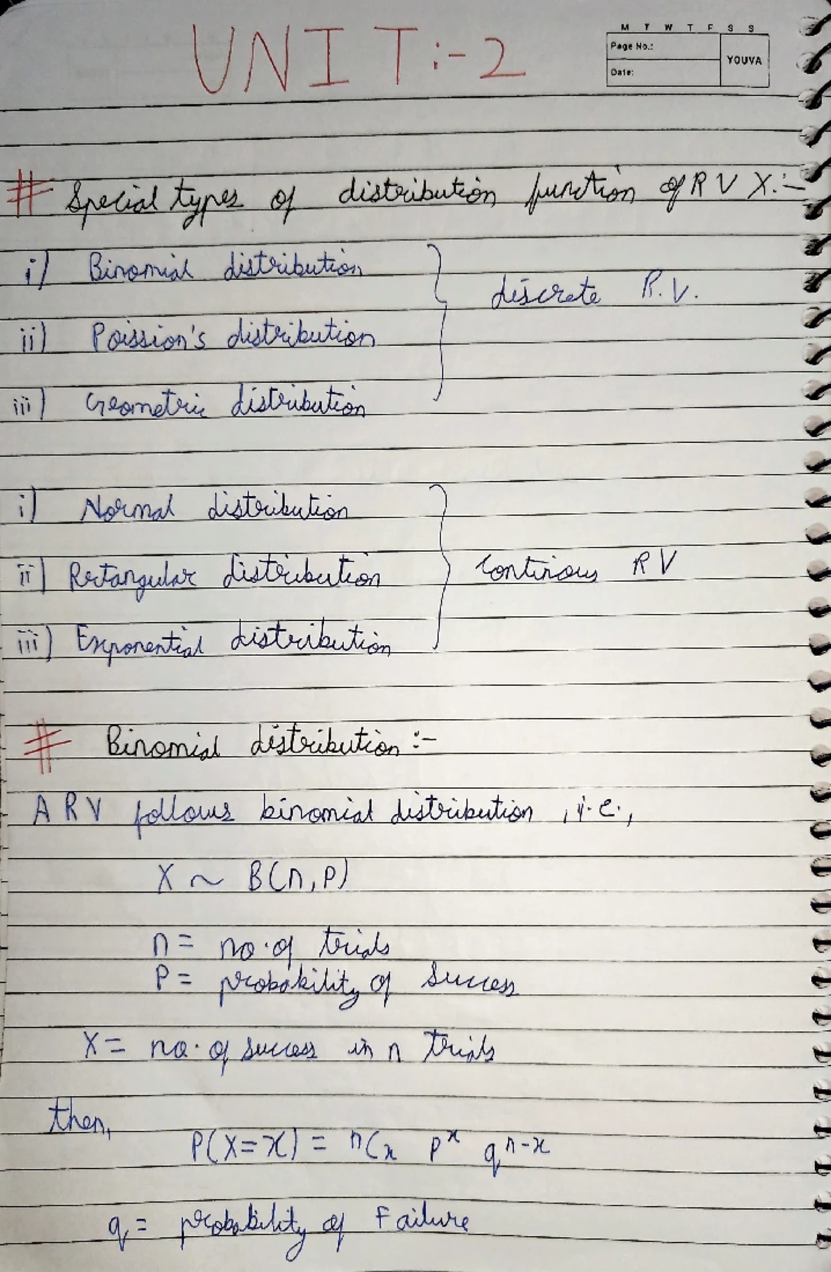 PQT -Module -5 Lecture Notes - 1 PROBABILITY & QUEUEING THEORY (As per ...